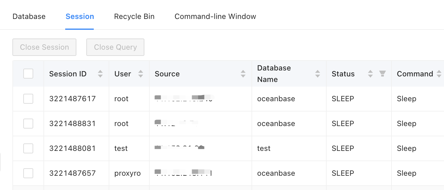Use ODC for GUI-based SQL development | OceanBase